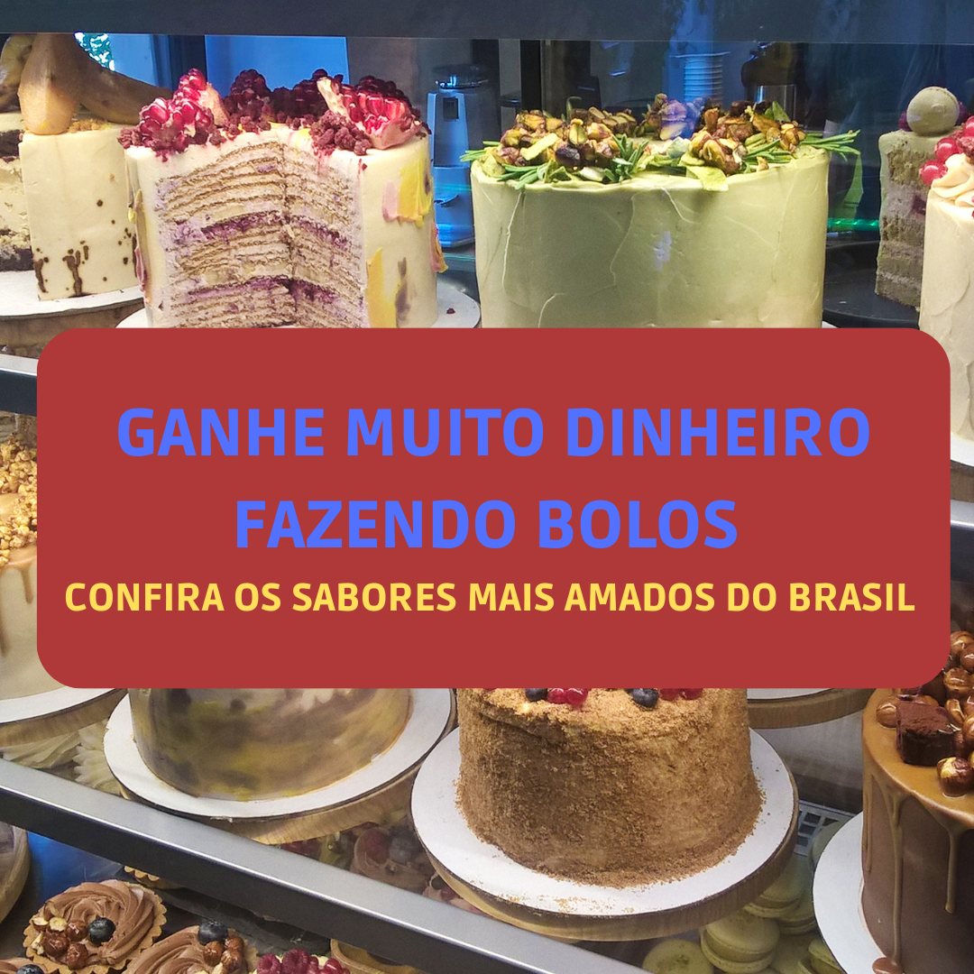 Os Sabores de Bolo Caseiro Mais Amados no Brasil! Descubra Como Ganhar ...