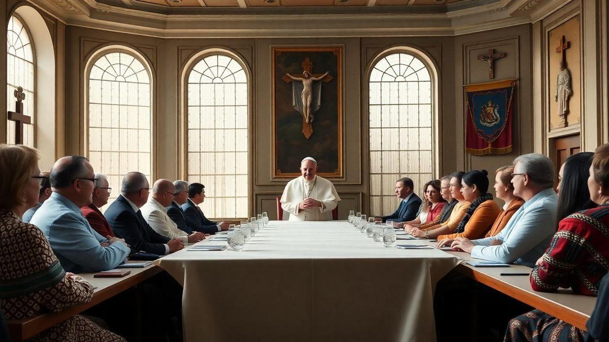 Novo Papa Leão XIV Fala sobre Fé e Política em Seu Primeiro Discurso